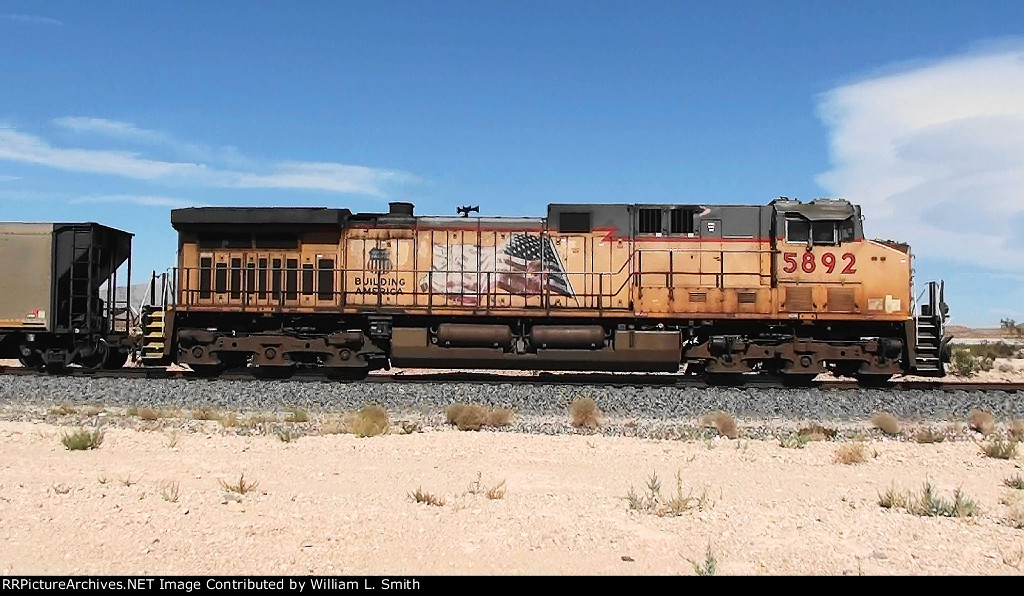 WB Loaded Unit Coal Frt at Erie NV -94